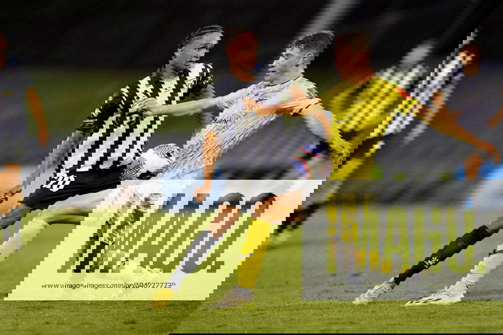 ALEAGUE MACARTHUR PHOENIX, Kealey Adamson of the Bulls and Lukas Kelly ...