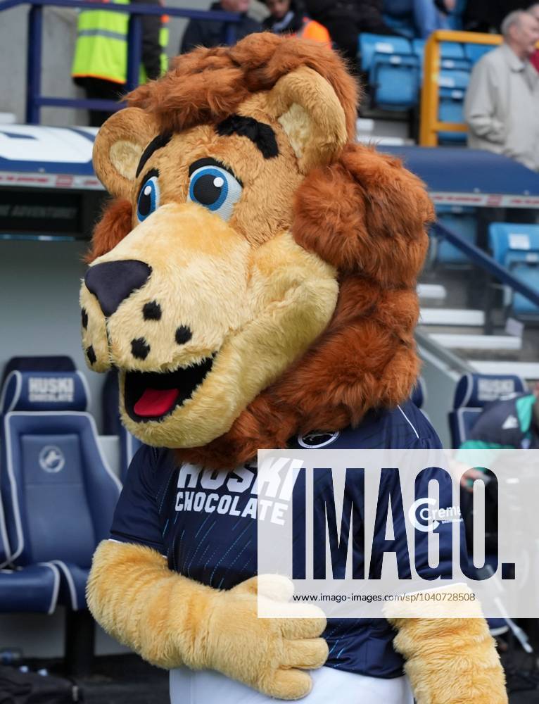 Millwall Mascot Zampa Millwall v Sheffield Wednesday, EFL Sky Bet ...