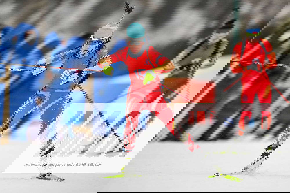 ULANQAB, Feb. 18, 2024 -- Meng Fanqi of Jilin competes during the women ...