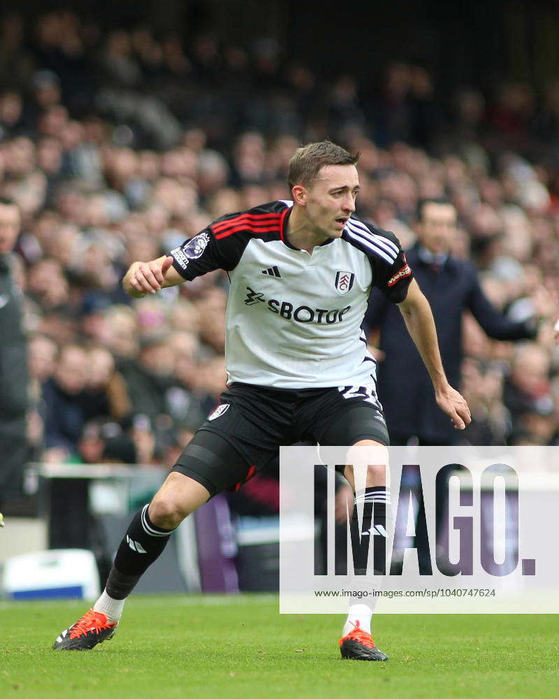 London, February 17th 2024: Timothy Castagne of Fulham during the ...