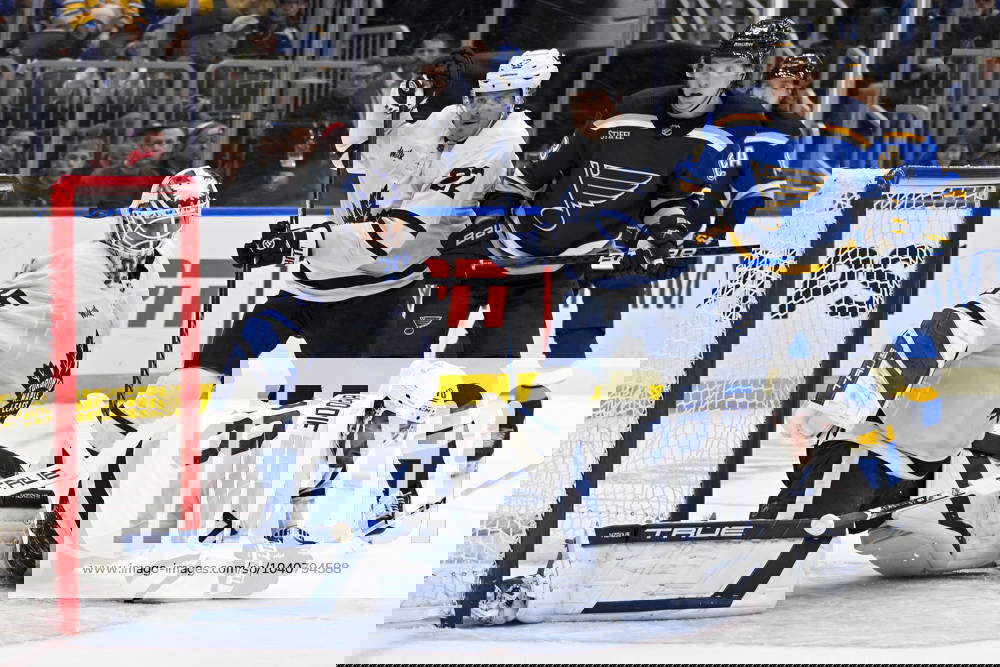 NHL, Eishockey Herren, USA Toronto Maple Leafs at St. Louis Blues Feb ...