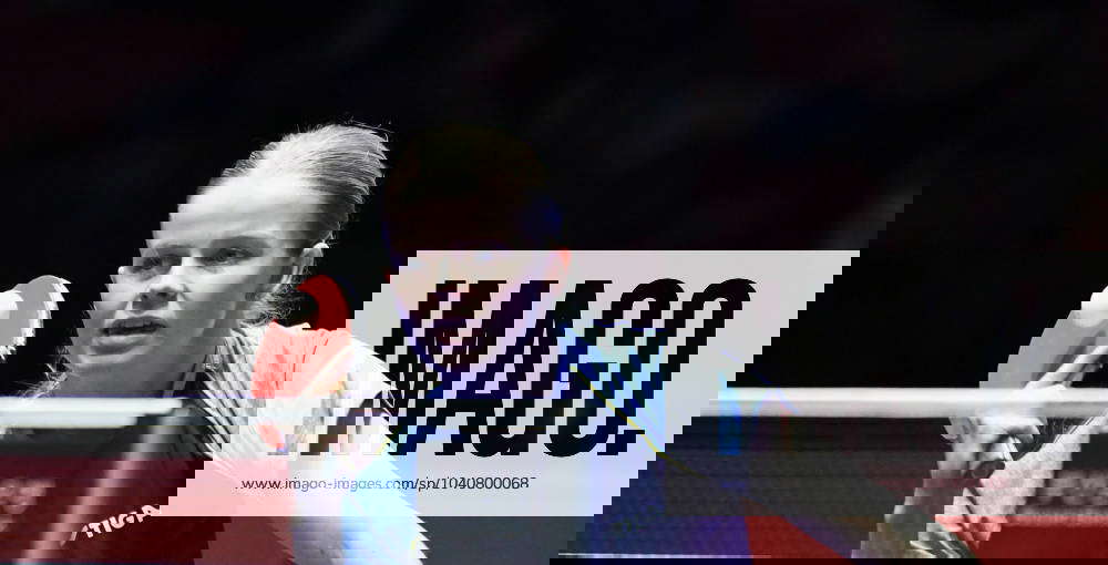 Filippa Bergand of Sweden during day 5 of the World Team Table Tennis ...