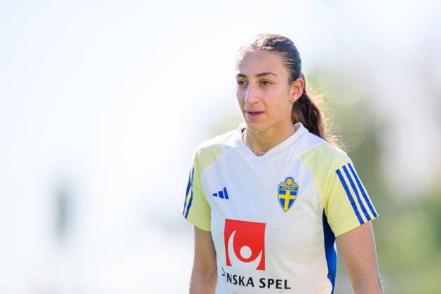 Rusul Rosa Kafaji of Sweden of the women s national football team of ...