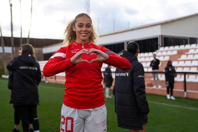 Marbella, Spain, February 23rd 2024: Alayah Pilgrim (20 Switzerland ...