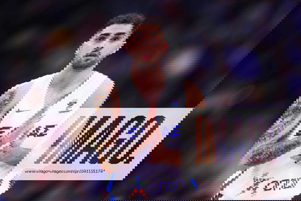 Vasileios Toliopoulos of Greece in action during the FIBA EuroBasket ...