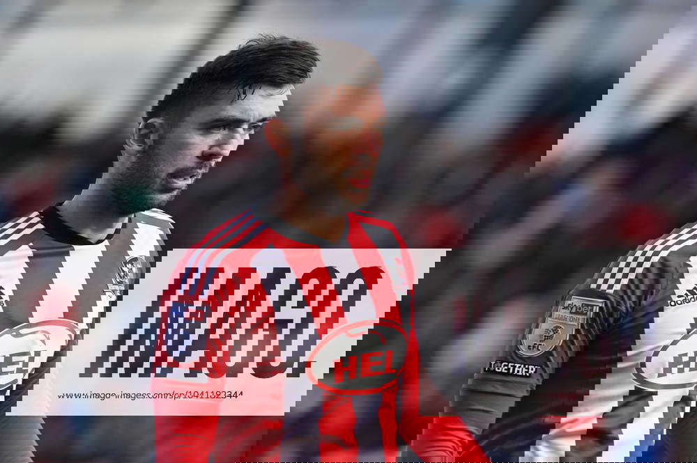 Exeter City v Fleetwood, Exeter, UK - 24 Feb 2024 Reece Cole of Exeter ...