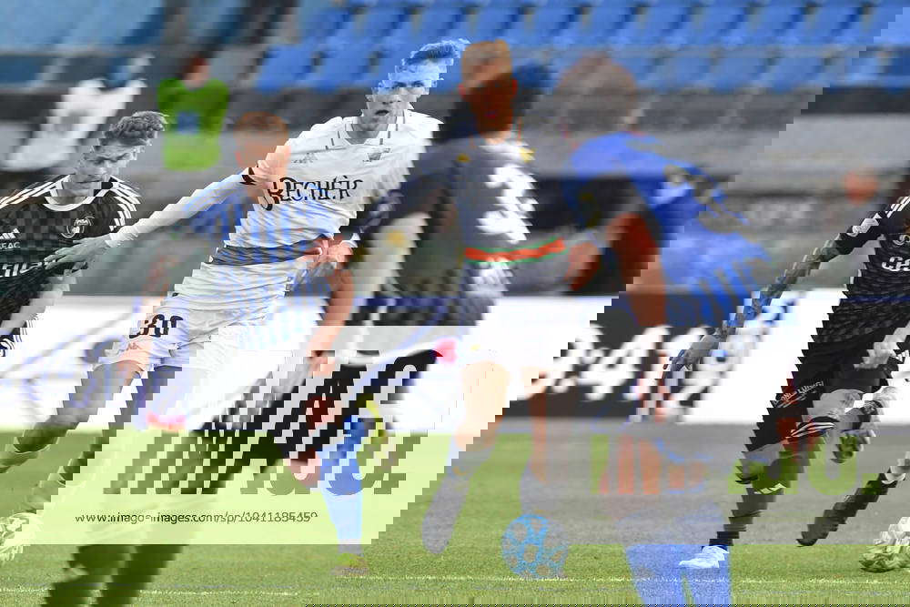 Nicholas Bonfanti (Pisa) Michael Svoboda (Venezia) during Pisa SC vs ...