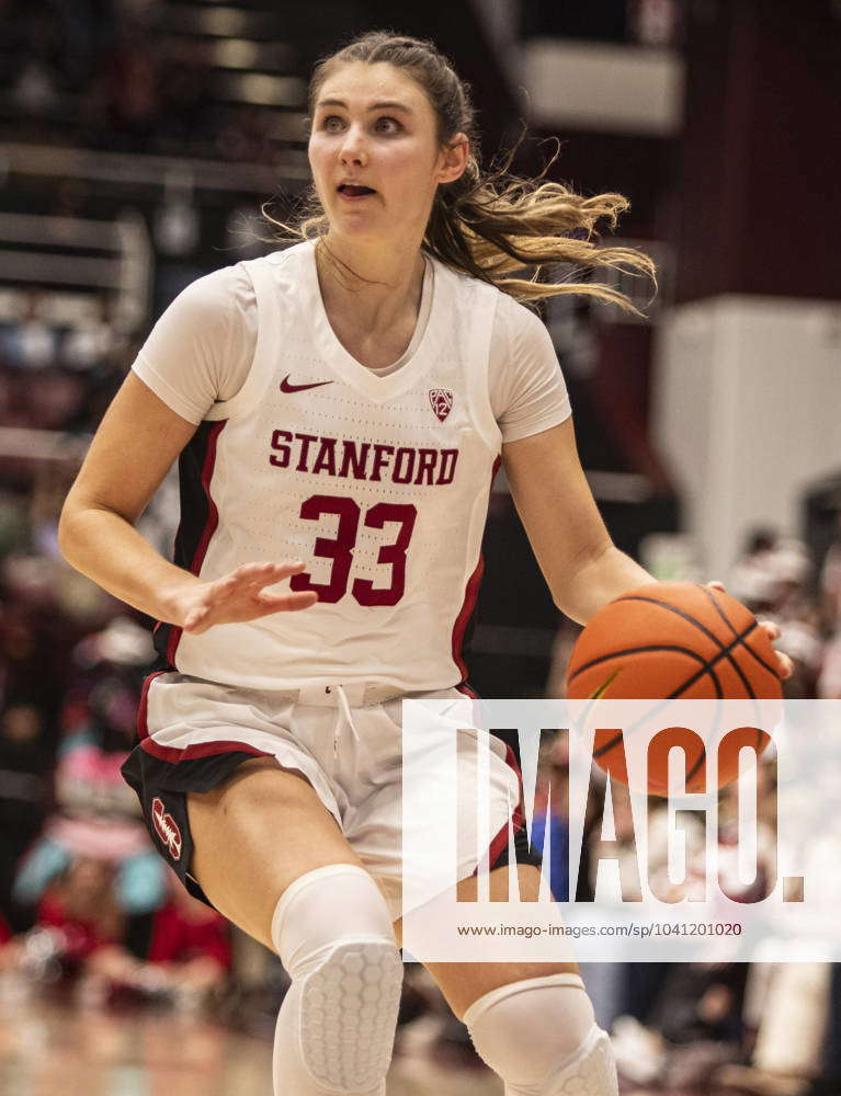 February 23 2024 Palo Alto CA, U.S.A. Stanford guard Hannah Jump (33 ...