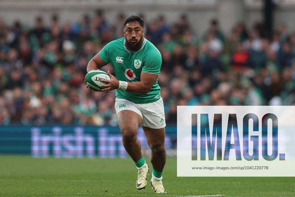Bundee Aki of Ireland Ireland v Wales, Guinness Six Nations, Rugby ...