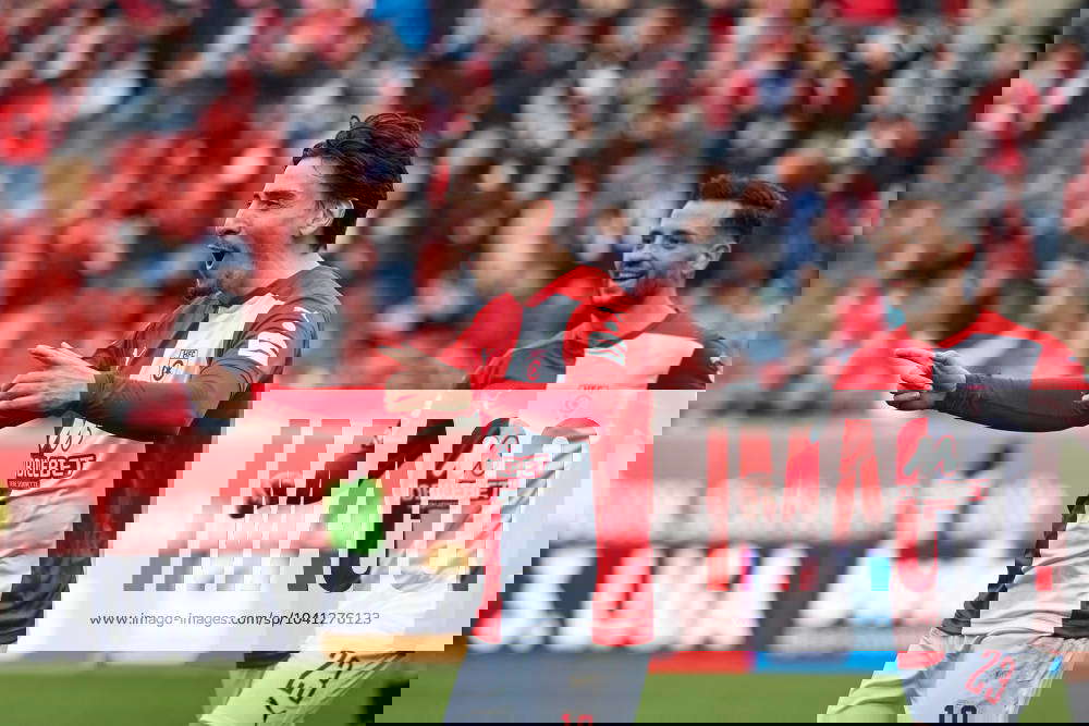 Timur Gayret HFC, 10 , Celebration with Besar Halimi HFC, 23 after goal ...