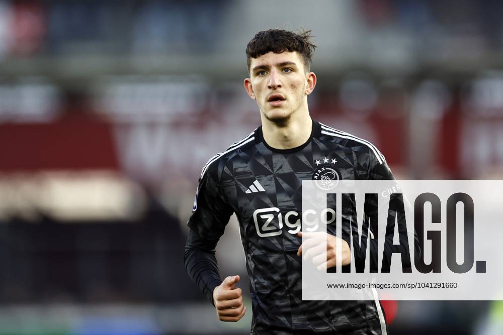 ALKMAAR - Ahmetcan Kaplan of Ajax during the Dutch Eredivisie match ...