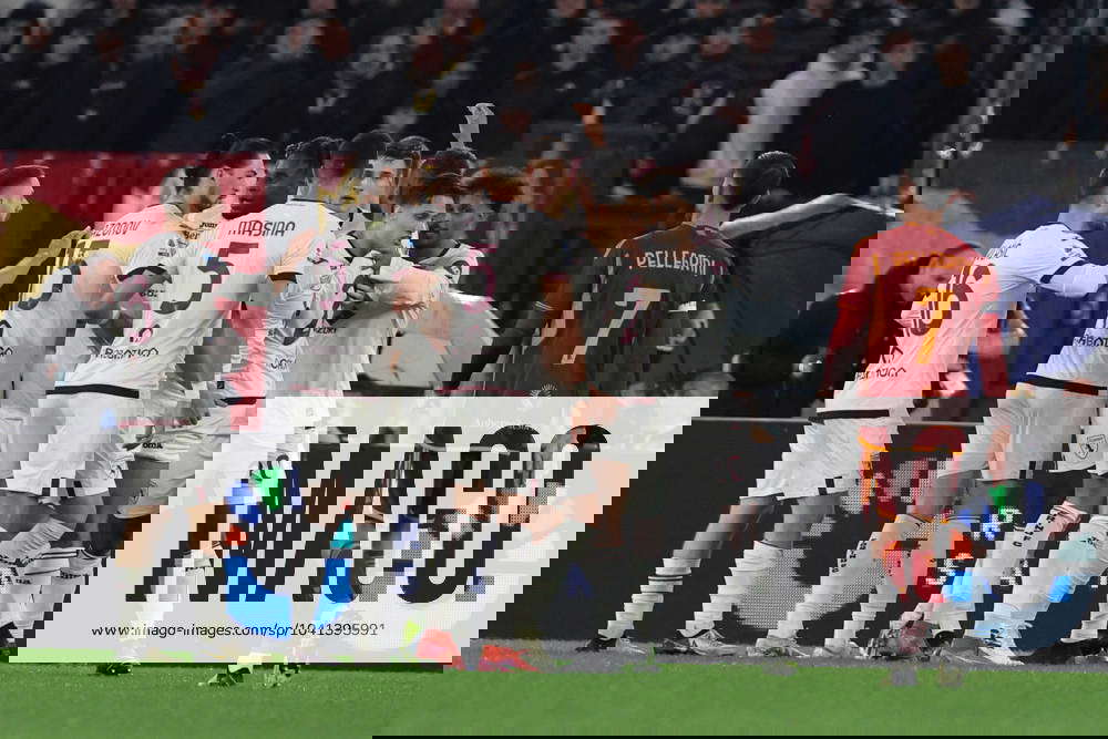 Italian soccer Serie A match - AS Roma vs Torino FC Rome, Italy 26.02.2024: Zapata of Torino score