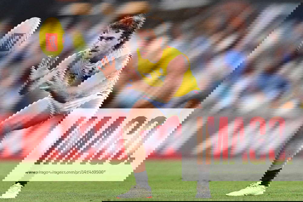 AFL PRE SEASON MAGPIES TIGERS, Jack Ross of Richmond warms up at half ...