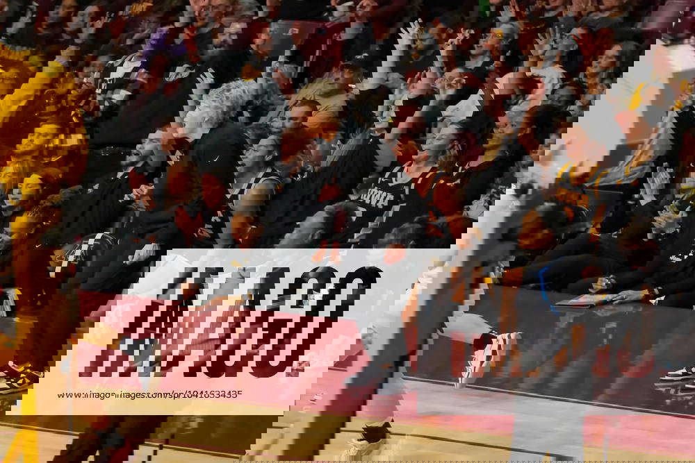 February 28, 2024, Minneapolis, Minnesota, USA: Iowa Hawkeyes head ...