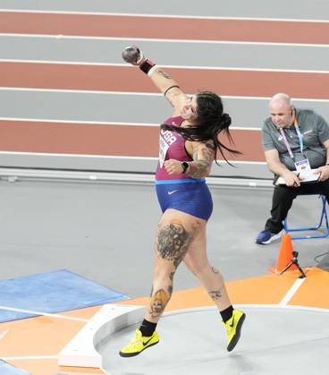 IAAF World Indoor Championships Day One Chase Jackson during the Shot ...