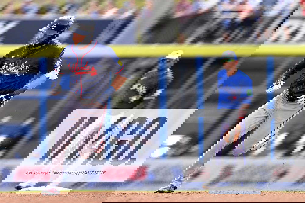 MLB, Baseball Herren, USA Spring Training-Atlanta Braves at Toronto ...