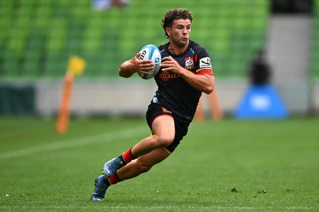 SUPER RUGBY CHIEFS BRUMBIES, Liam Coombes-Fabling of the Chiefs in ...