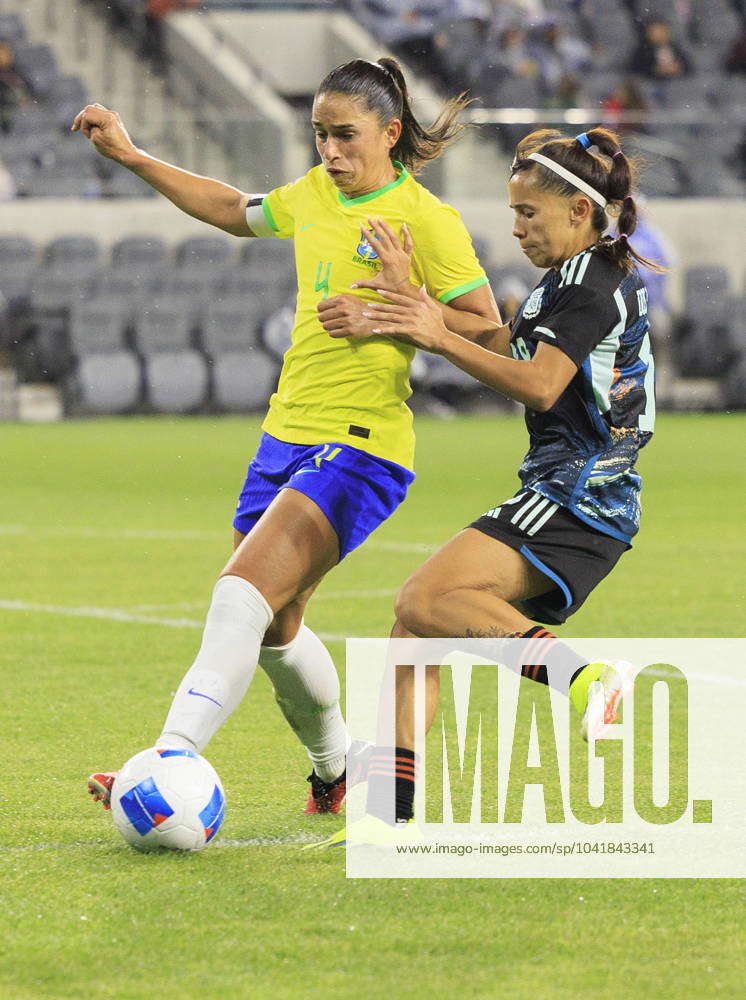 March 2, 2024, Carson, California, USA: Rafaelle 4 of Brazil is ...