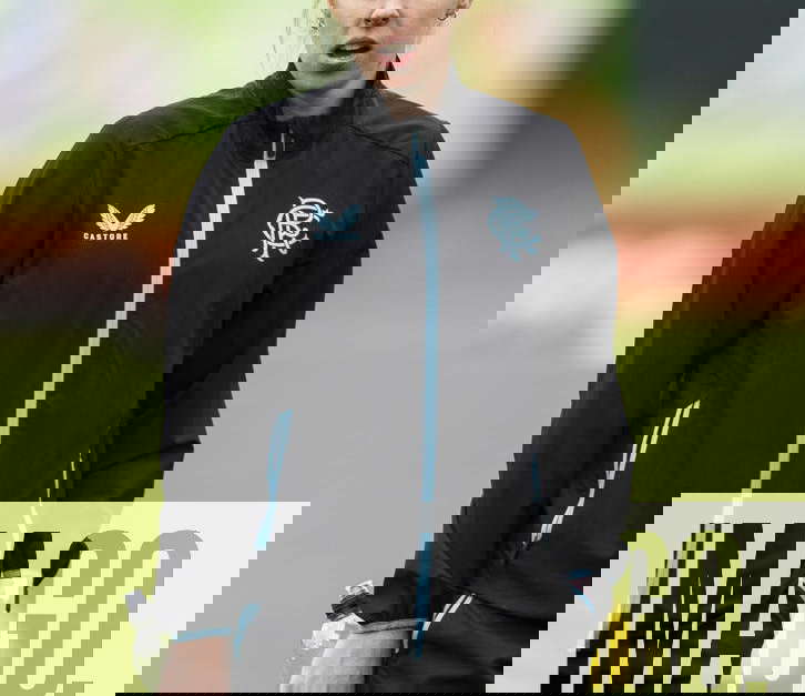 Rangers Women s Defender Kathryn Hill arrives at the stadium Hibernian ...