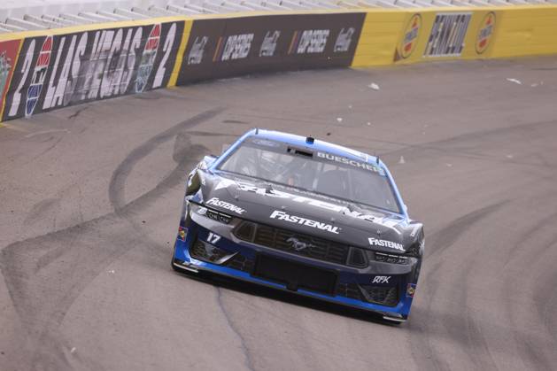 LAS VEGAS, NV - MARCH 02: Chris Buescher ( 17 Fastenal RFK Racing Ford ...
