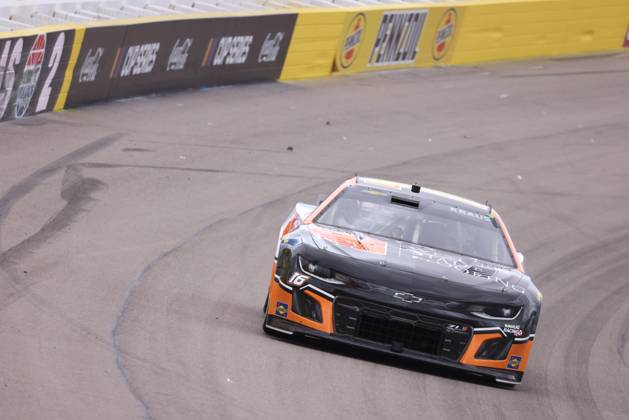 LAS VEGAS, NV - MARCH 02: Kaz Grala during qualifying for the Pennzoil ...