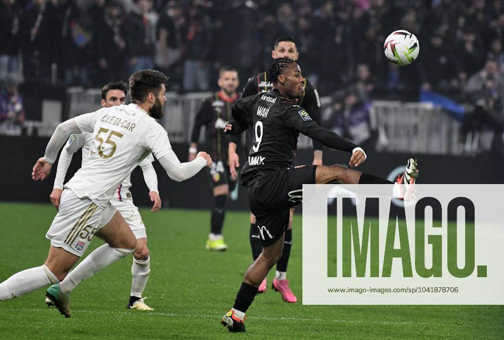 Elye Wahi (lens) FOOTBALL: Olympique Lyonnais vs RC Lens - Ligue 1 - 03 ...