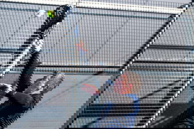 Padel season opening 1 tournament, play-in, Bremen, at Bremer Hockey ...