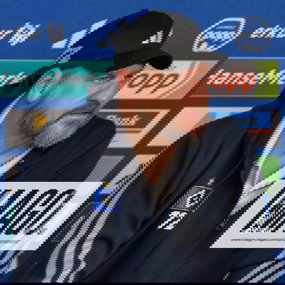 Coach Steffen Baumgart HSV after the PK Germany, Hamburg ...