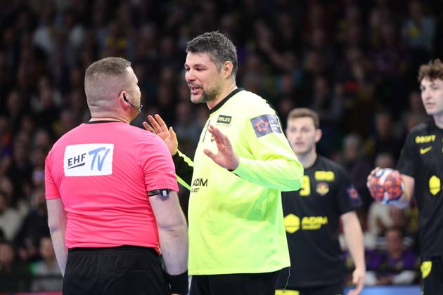 Ivan Pesic of HBC Nantes during the game between HBC Nantes and TSV ...
