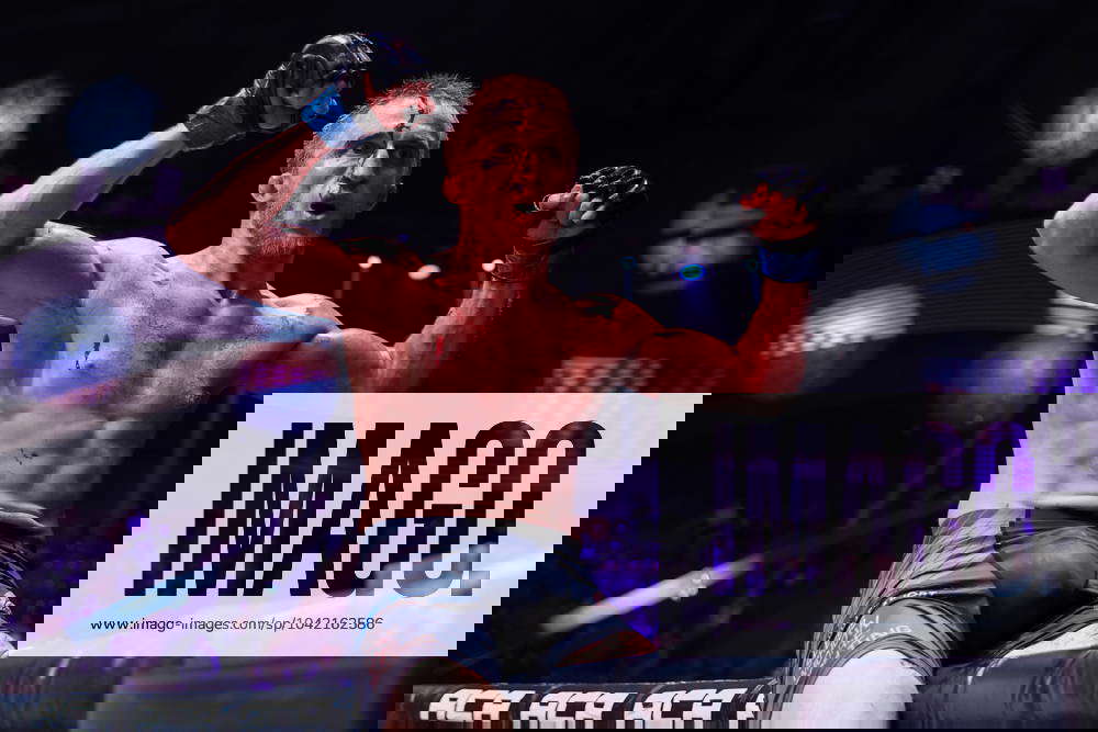 RUSSIA, MOSCOW - MARCH 9, 2024: MMA fighter Saygid Abdulaev of Russia ...