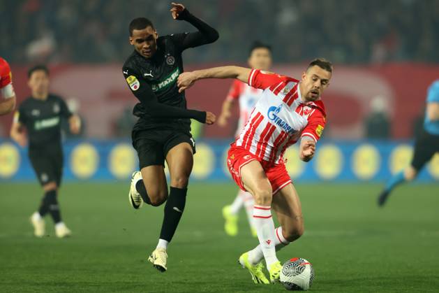 CRVENA ZVEZDA vs PARTIZAN MILAN RODIC football Crvena zvezda vs ...