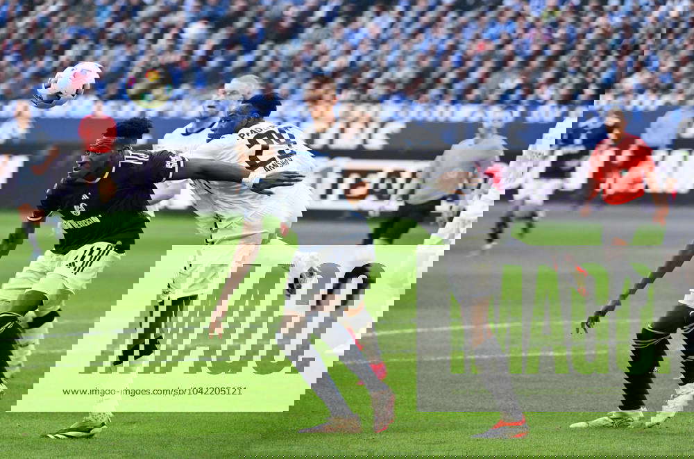 Bryan Lasme FC Schalke 04 , Ilyas Ansah SC Paderborn , v li 09 03 2024 ...