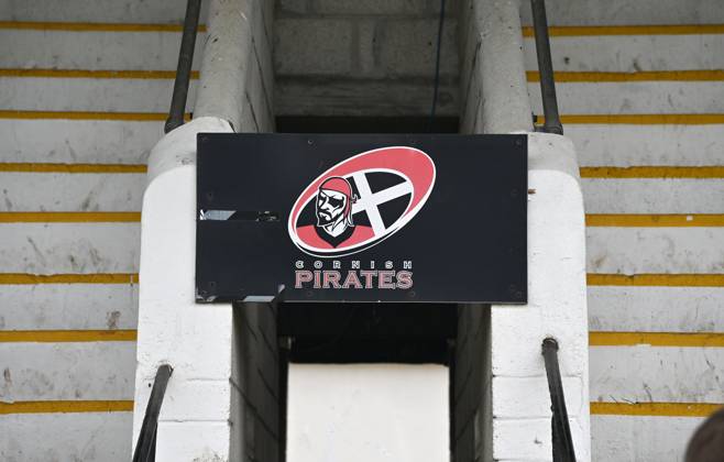 Cornish Pirates v Ampthill, Penzance, UK - 10 Mar 2024 General view of ...