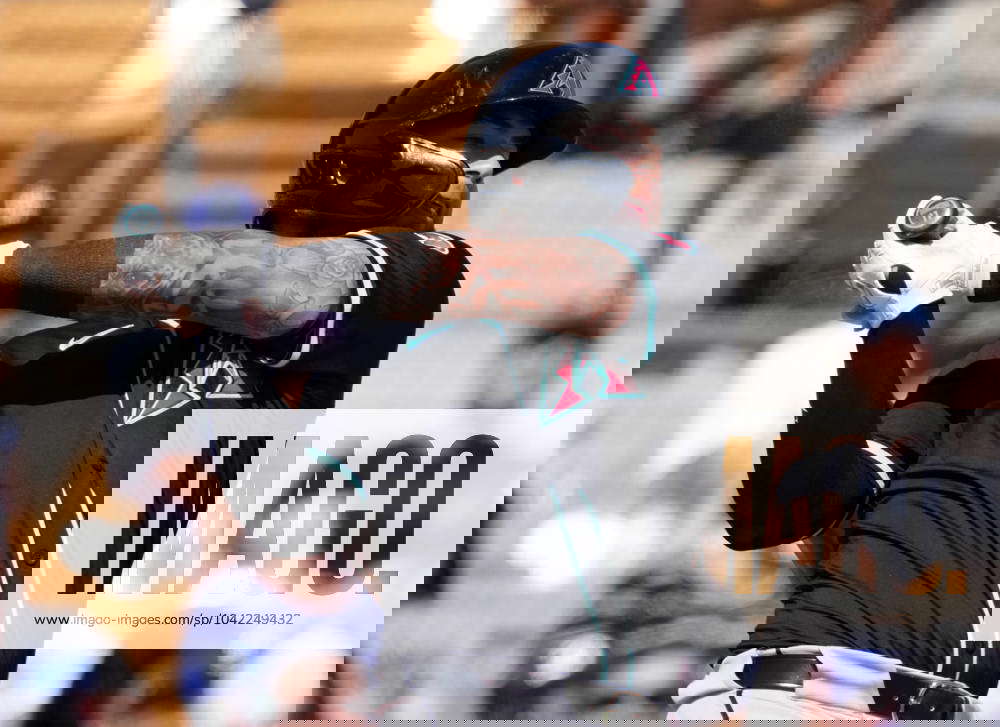 MLB, Baseball Herren, USA Spring Training-Arizona Diamondbacks at Los ...