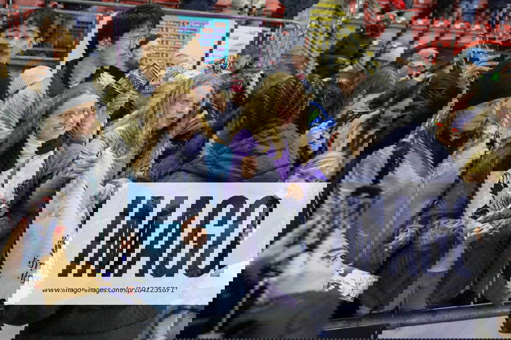 London, England, March 10th 2024: Jessica Naz signs autographs to fans ...