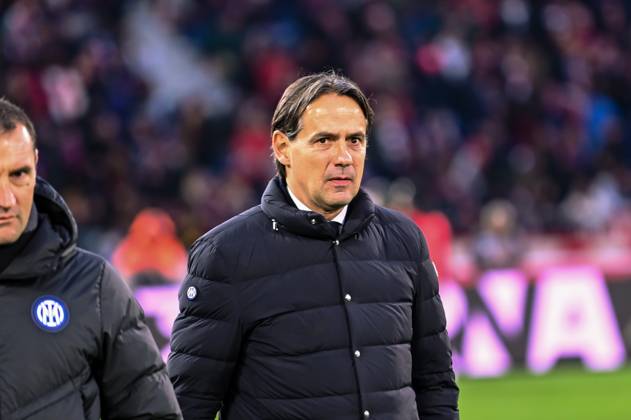 Inter Head Coach Simone Inzaghi portrait during Bologna FC vs Inter ...
