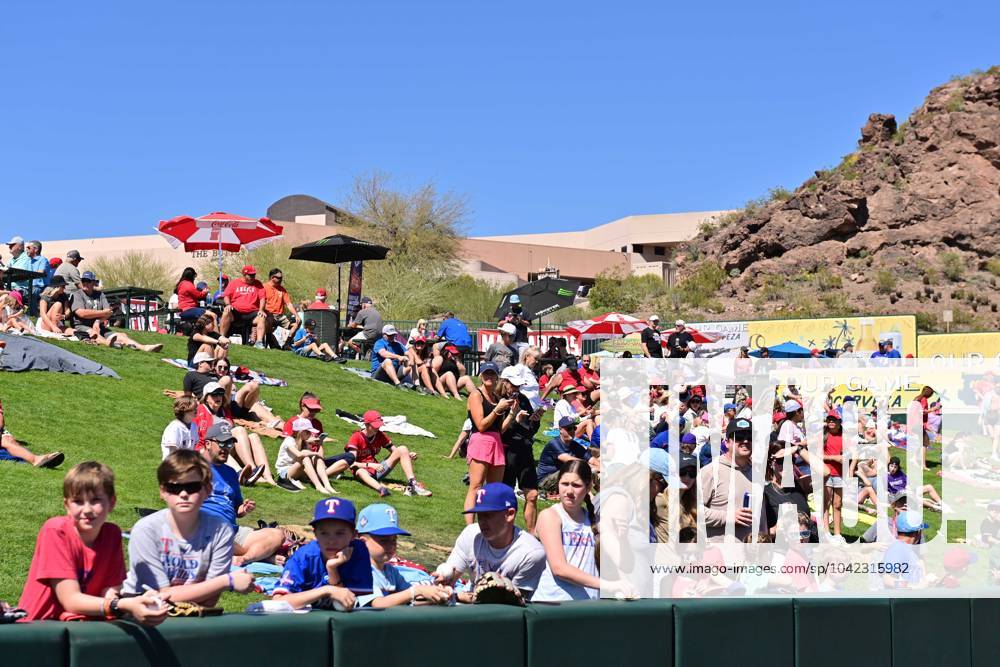 MLB, Baseball Herren, USA Spring Training-Texas Rangers at Los Angeles ...