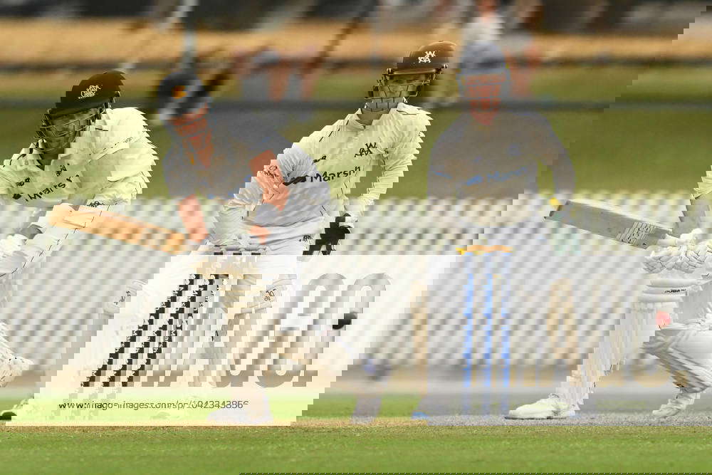 CRICKET SHIELD VIC WA, Charlie Stobo of Western Australia bats during ...