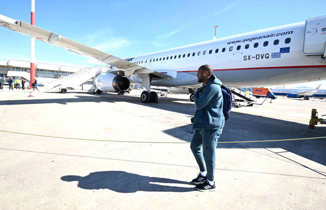 GNK Dinamo arrives in Thessaloniki Player of Dinamo Zagreb Mauro ...