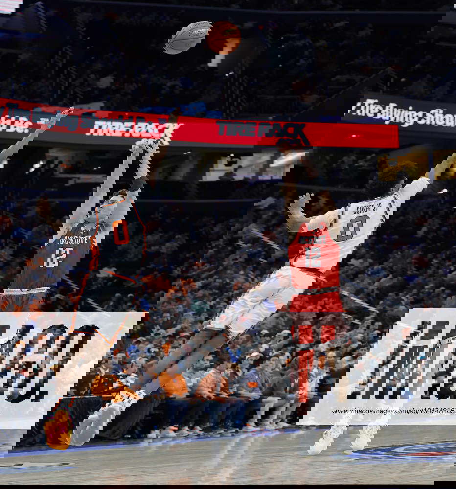 : NC State Wolfpack Guard Michael O Connell takes a shot in front of ...