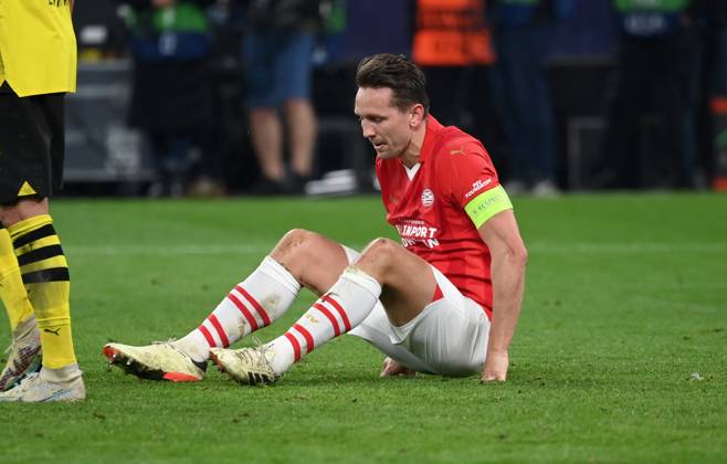 Luuk de Jong PSV Eindhoven 13 03 2024, Football Champions League ...