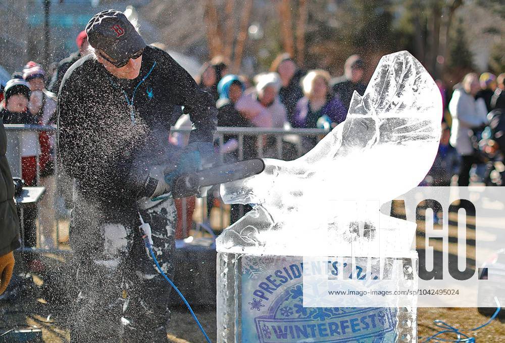 Syndication: The Patriot Ledger Ice sculptor Craig McConnell of ...
