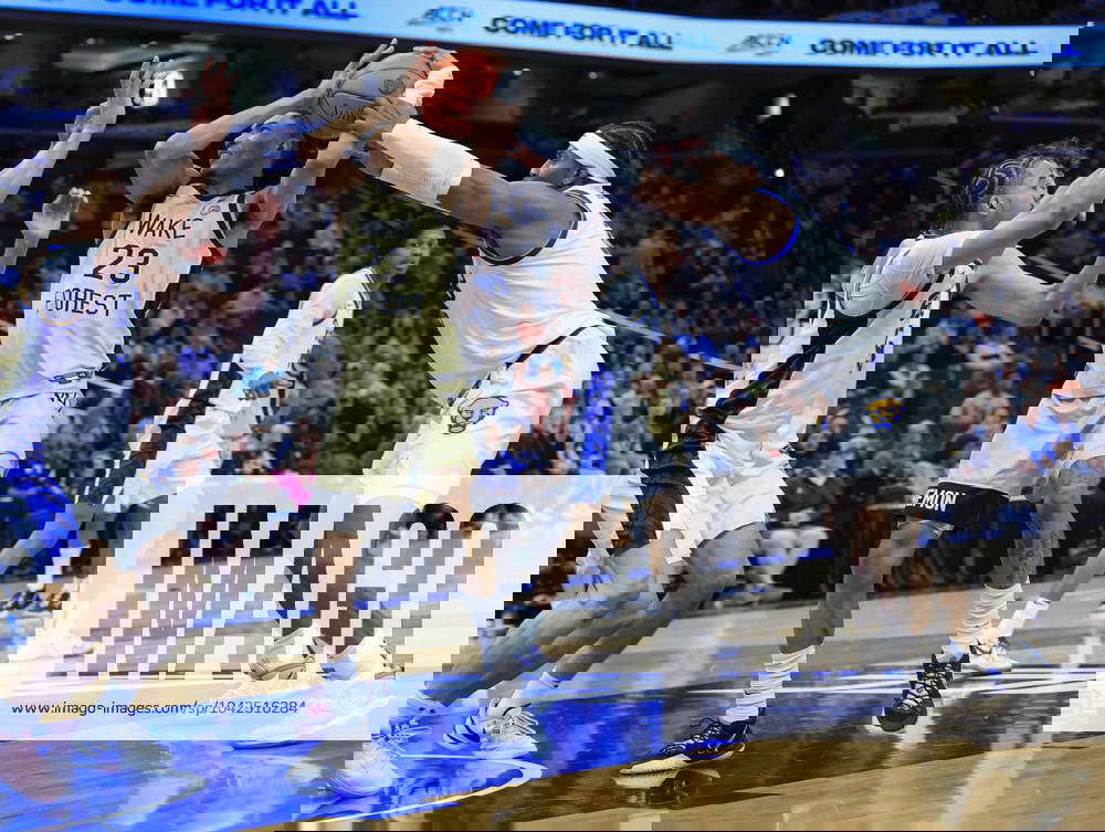 : Wake Forest Demon Deacons Guard Hunter Sallis has the ball stripped away from him during an ACC