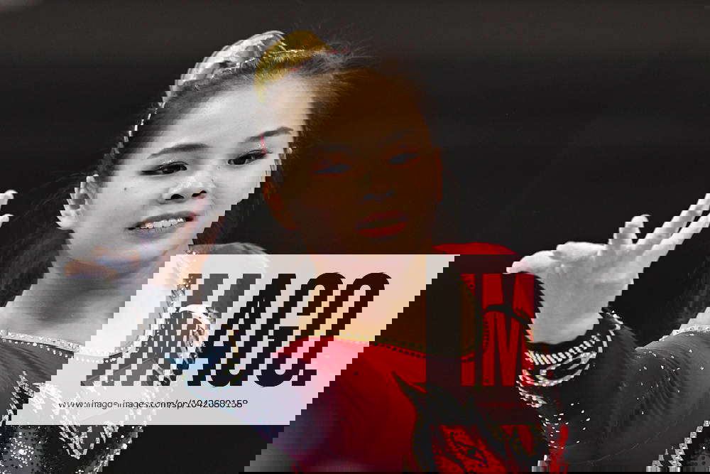 Zhang Xinyi, CHN, during 2024 DTB Pokal team challenge seniors in Stuttgart