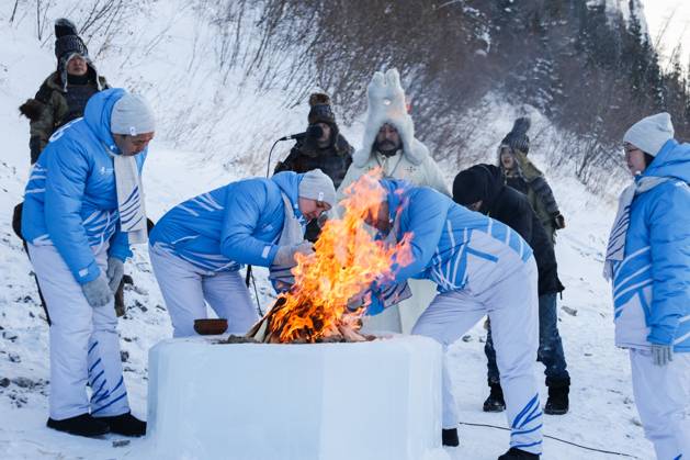 RUSSIA, REPUBLIC OF SAKHA - : A flame lighting ceremony for the 8th ...