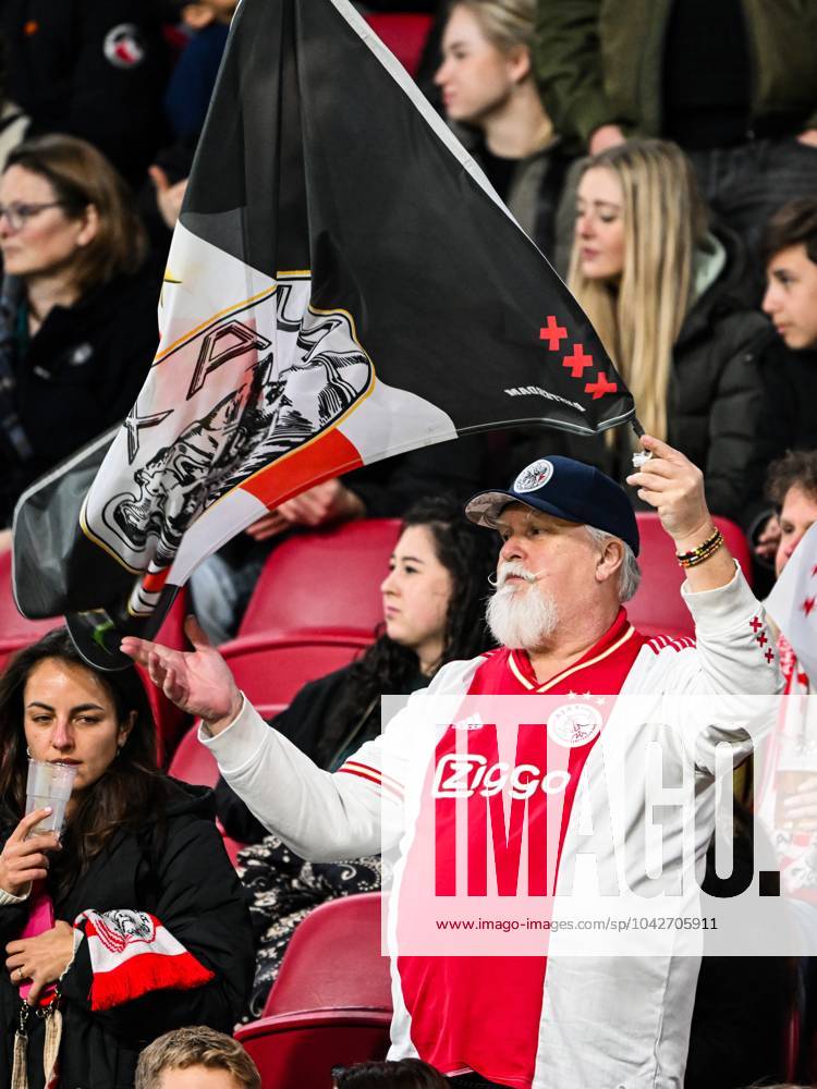 AMSTERDAM - Ajax fans during the UEFA Champions League women s quarter-final match between Ajax and
