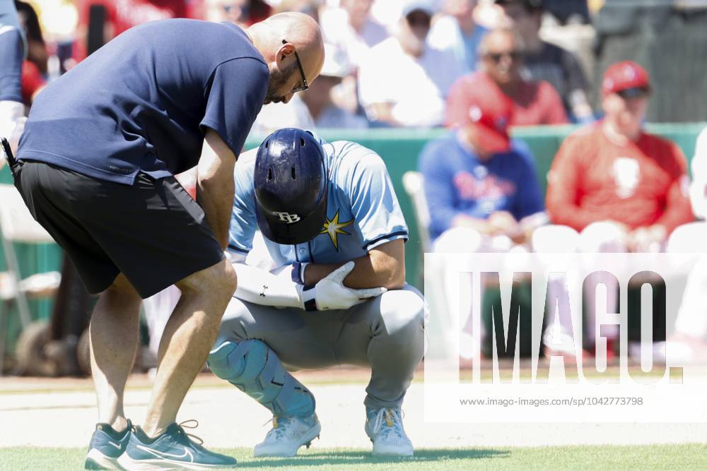 Clearwater, Florida, USA: Tampa Bay Rays head athletic trainer Joseph ...