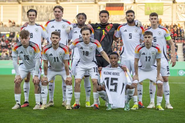 Halle, Germany International Match Men U21 2024 Germany vs Israel Match Ball DFB regulations