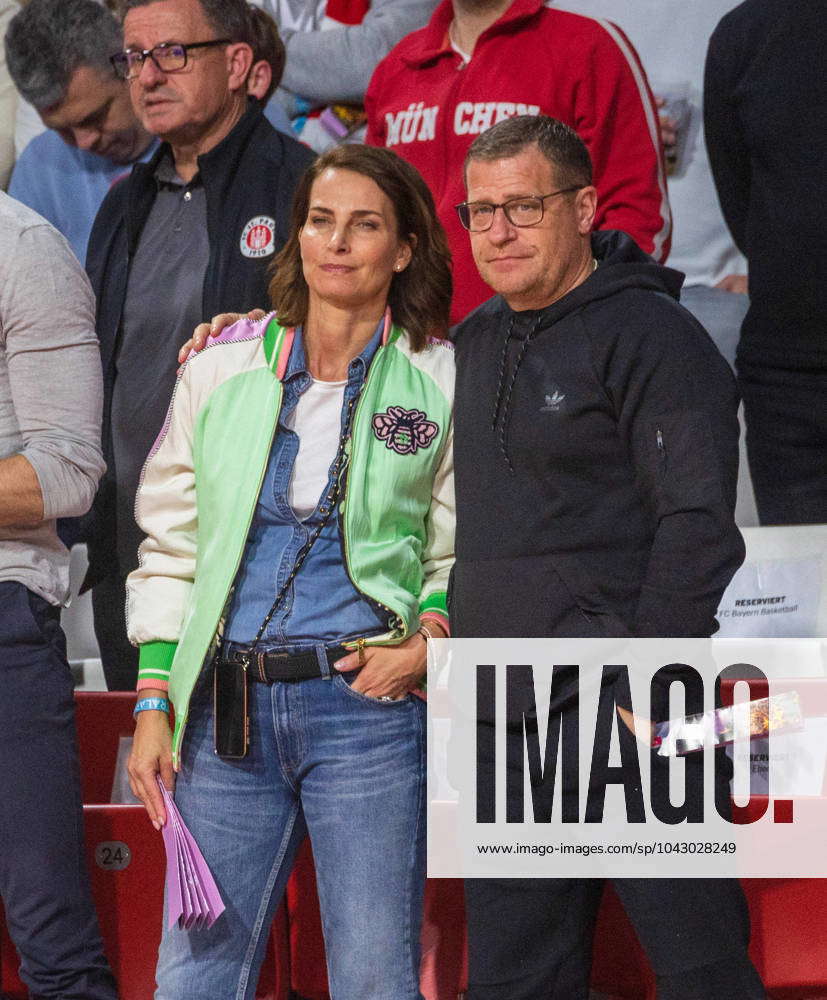 FC Bayern sports boss Max EBERL and girlfriend Natascha FRUSCELLA at ...
