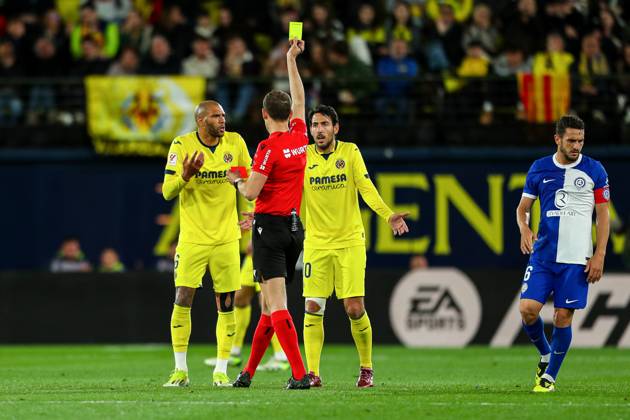 Valencia, Valencia, SPAIN: Etienne Capoue of Villarreal in action ...